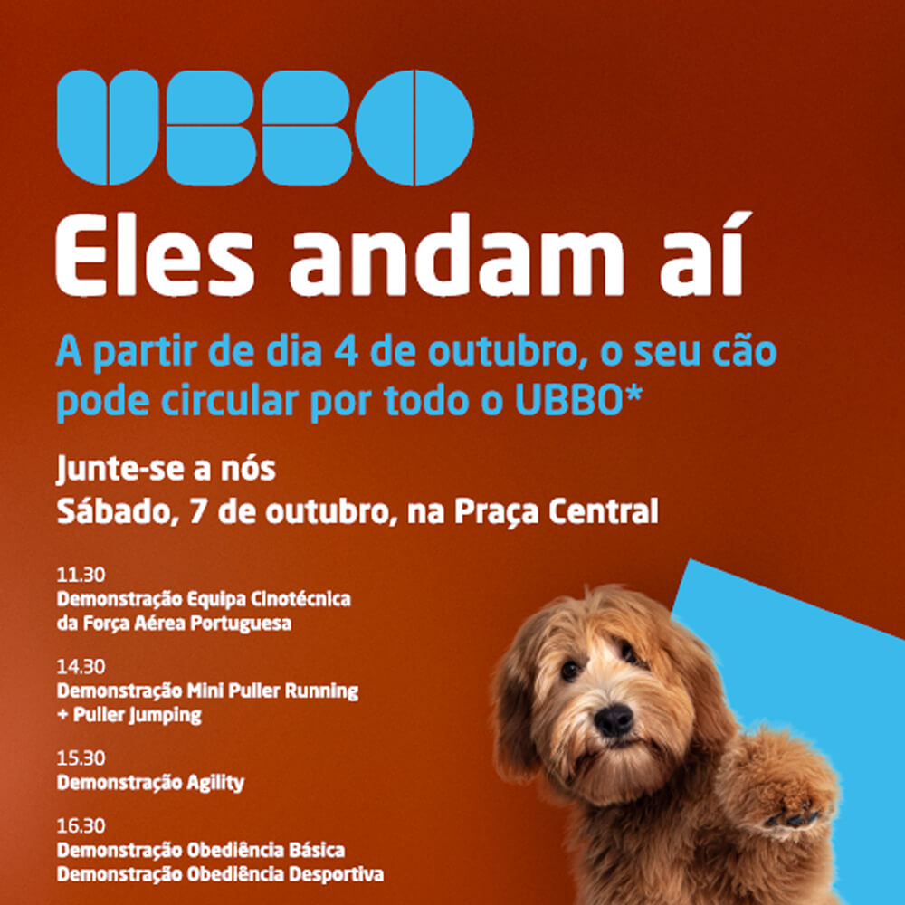 Já pode levar o seu cão ao UBBO Shopping Resort – dogs-ptmagazine